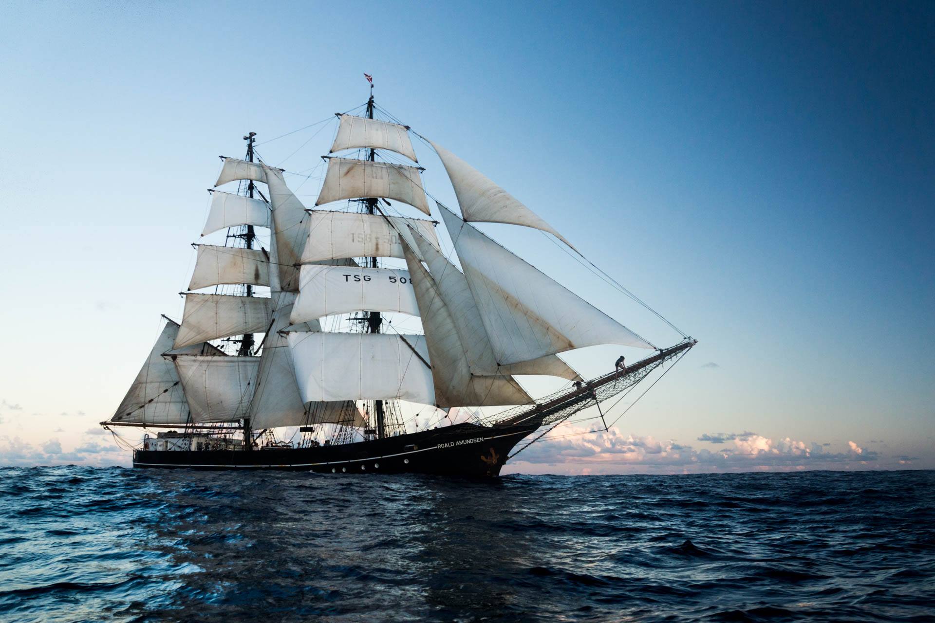 Törn 922 Kieler-Woche - STS Brigg ROALD AMUNDSEN